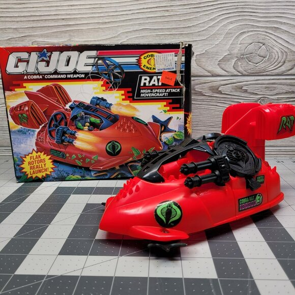 Hasbro | Toys | Gi Joe Cobra Rat Hovercraft Attack Gi Joe Cobra Command ...